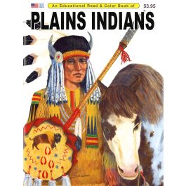plains indians coloring pages