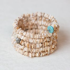 Bracelet Coil Melon Shell